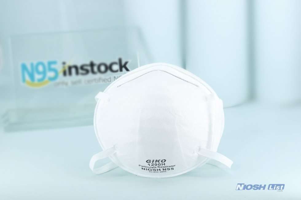 NIOSH Approved GIKO 1200H N95 Mask – NIOSH List