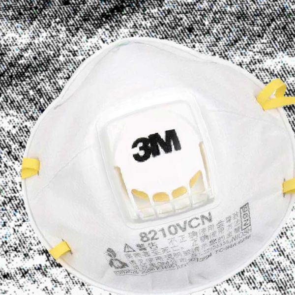 3M 8210VCN Niosh N95 Mask with Exhalation Valve general Description ...