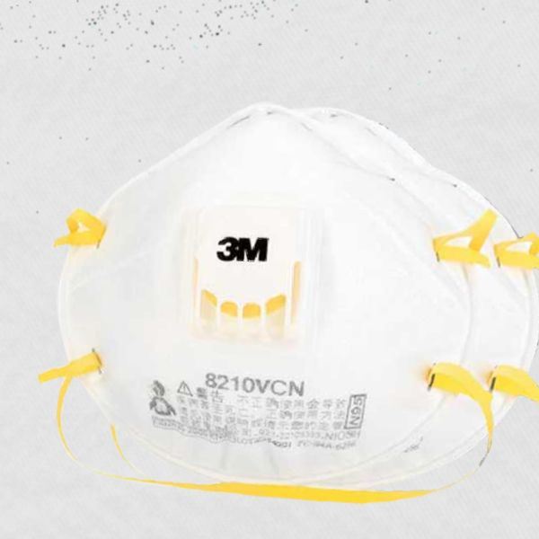 3M 8210V CDC N95 Mask with Valve effectiveness - NIOSH List